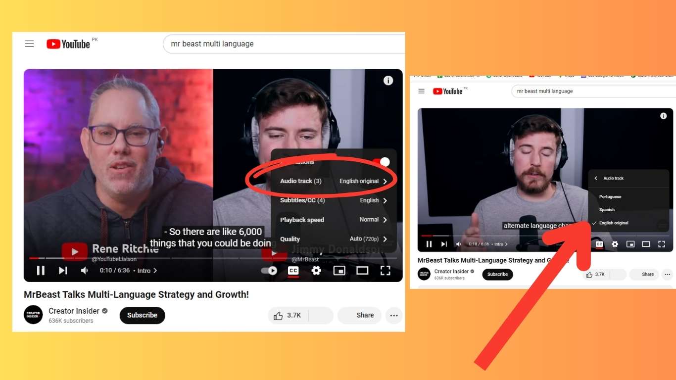 YouTube's New Multi-Language Audio Feature - X Tech Startup